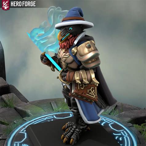 Rodolfo Santana Aarakocra Blade Singer Wizard Wizardbattle R Heroforgeminis