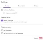 Top Three Ways To Limit Google Form Responses