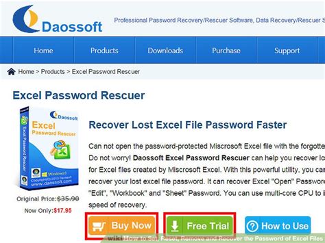 5 Ways To Set Reset Remove And Recover The Password Of Excel Files