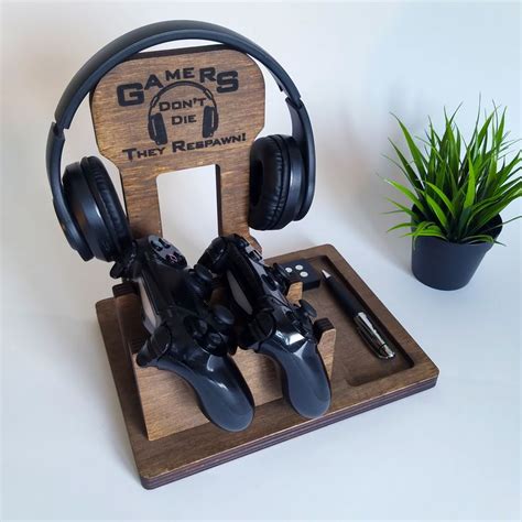 Personalized Xbox Controller And Headphone Stand