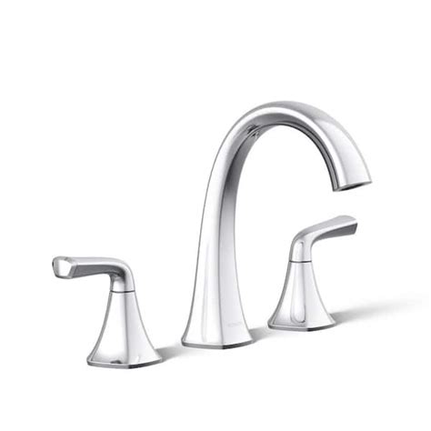 Chrome Widespread Bathroom Faucets The Home Depot