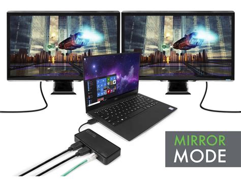 Plugable Displaylink 4k Dual Monitor Adapter With Ethernet Usb 3 0 To