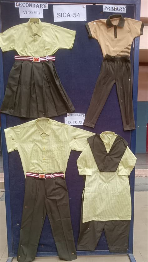 Primary Uniform Sica Sss Sch No 54