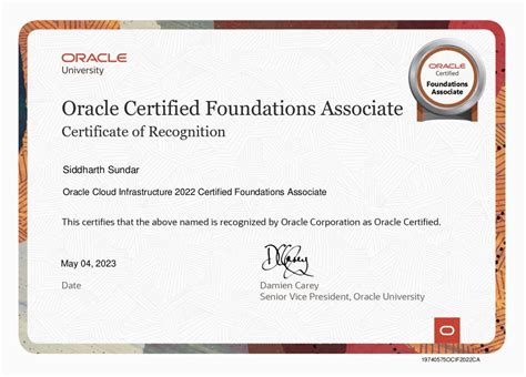 siddharth sundar on linkedin cloud oracle infrastructure