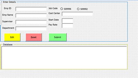Excel Automated Data Entry Form Stack Overflow