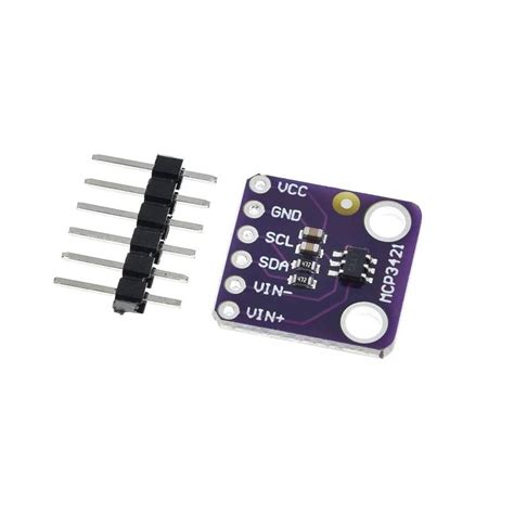 Mcp3421 18 Bit High Precision Adc Conversion Module Uge Electronics Egypt