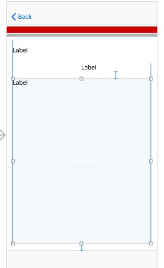 Ios Only Scroll Uiscrollview If The Label In It Is Bigger Than The