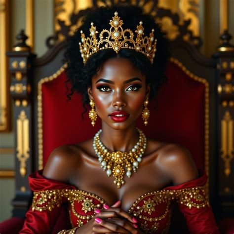 Lora Experiments Ii The Queen At The Throne Realistic Beauty