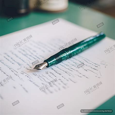 Ai创作图笔随心动 手写一丝不苟 笔慢生活 钢笔书法比赛 光影钢笔 钢笔书法抠图 钢笔书法笔 绿笔盖的笔 钢笔书法 书写人生 手写文采 笔桫椤