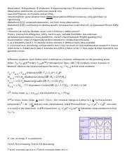 Midterm Cheatsheet Pdf Observation Hypothesis Prediction Experimental Test