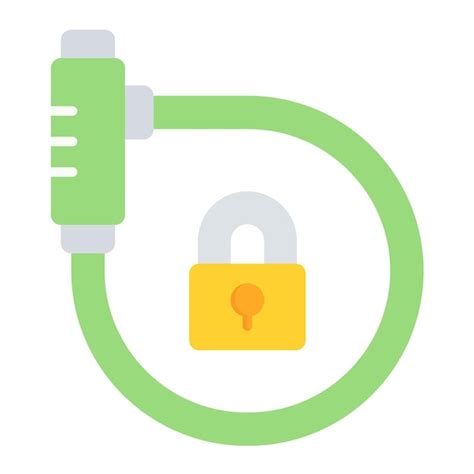 Premium Vector Lock Vector Illustration Style