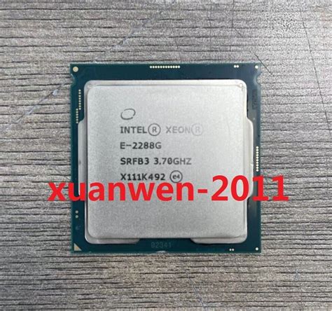 Intel Xeon E G Official Version GHZ Core Thread MB LGA