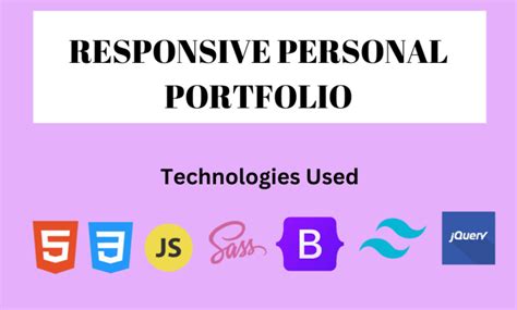 Create A Personal Portfolio Using Bootstrap 5 Or Tailwind By Iamdevgirl Fiverr