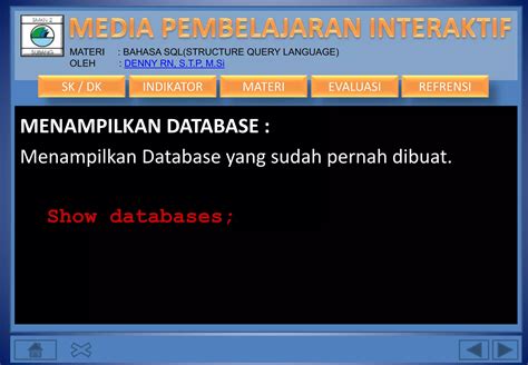 Media Pembelajaran Basis Data 36 Ppsx