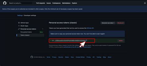 GitHubパーソナルトークンで認証する方法 Support for password authentication was removed on August