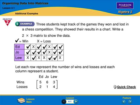 PPT Organizing Data Into Matrices PowerPoint Presentation Free Download ID