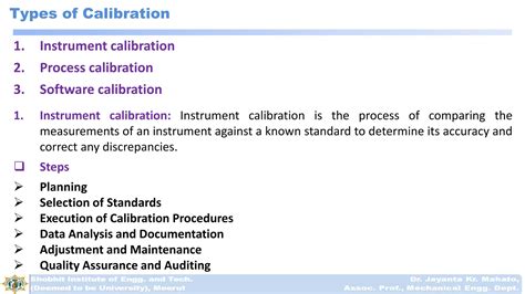 Importance Of Calibration And Assurance In Quality Control Pdf