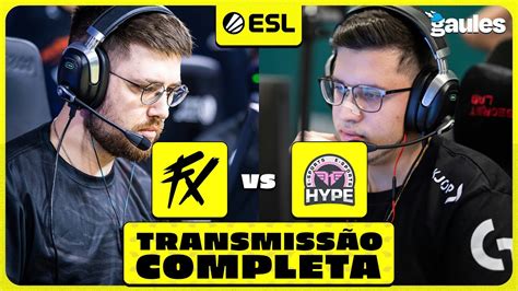 Fluxo X Hype Esl Challenger 48 Sa TransmissÃo Completa Youtube