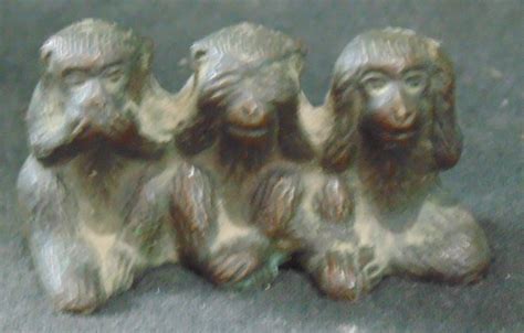 3 Wise Brass Monkeys Smolles A Trading Mart