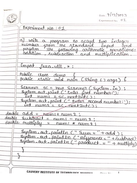 Java Lab Programs Pdf