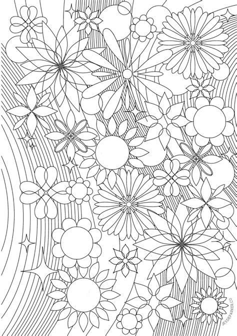 Free Complicated Coloring Pages For Adults 2025