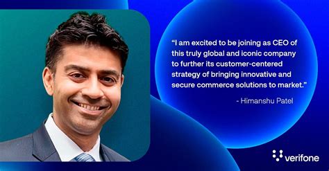 Were Thrilled To Announce Himanshu Patel As Our New Ceo Effective November 1 Patel Joins
