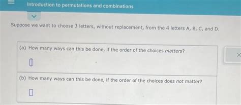 Answered Introduction To Permutations And Combinations Suppose We