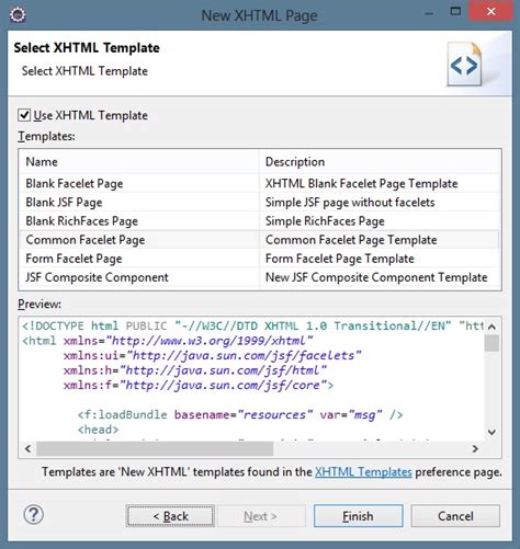 Jsf Facelets Elementos Ui Java Desenvolvimento Código Aberto