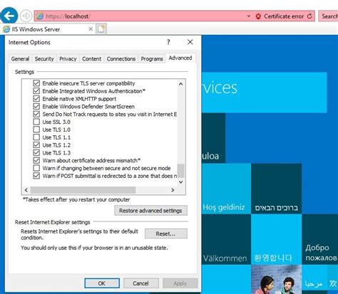 tls1 3 in windows jans cloud
