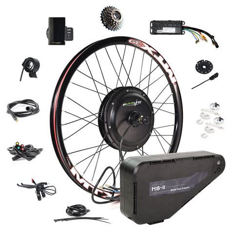 2000w Direct Drive Ebike Conversion Kit 3000w Peak Ebikeling