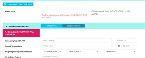 Sesuaikan Surat Nikah Sesuai Surat Rtf Yang Ada · Issue 7211 · Opensid