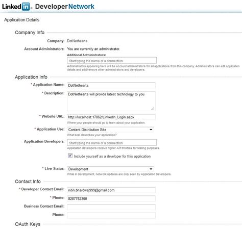 Tech Social Talk Linkedin Login In Our Website Using Javascript In