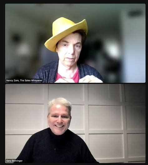 I Wanted To Say Thank You To Nancy Zare Ph D For An Enlightening