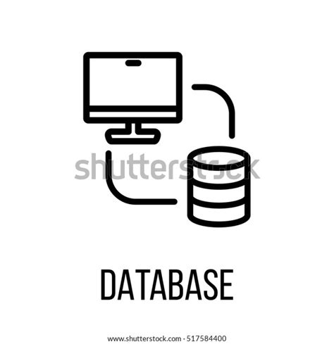 데이터베이스 아이콘 또는 로고웹 사이트 디자인 스톡 벡터로열티 프리 517584400