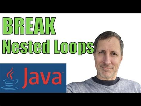 Java How To Break Out Of Nested For Loops YouTube