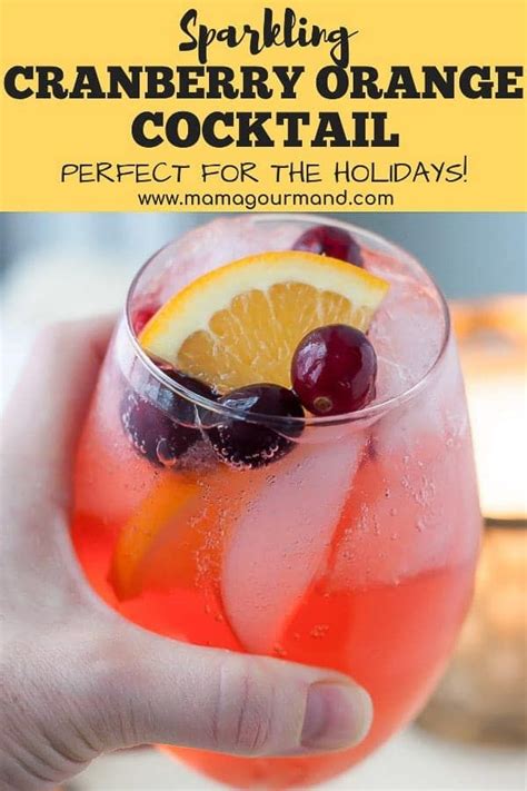 Sparkling Cranberry Cocktail Artofit