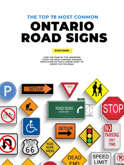 Ontario Road Signs Pdf