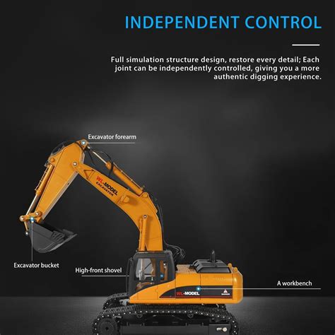 116 Electric Remote Control Excavator Truck