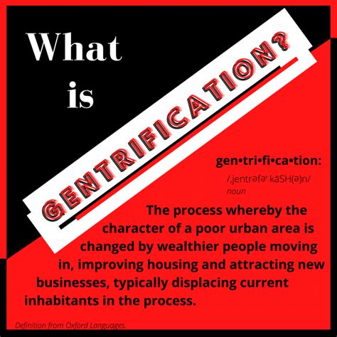 What Is Gentrification The George Anne Media Group