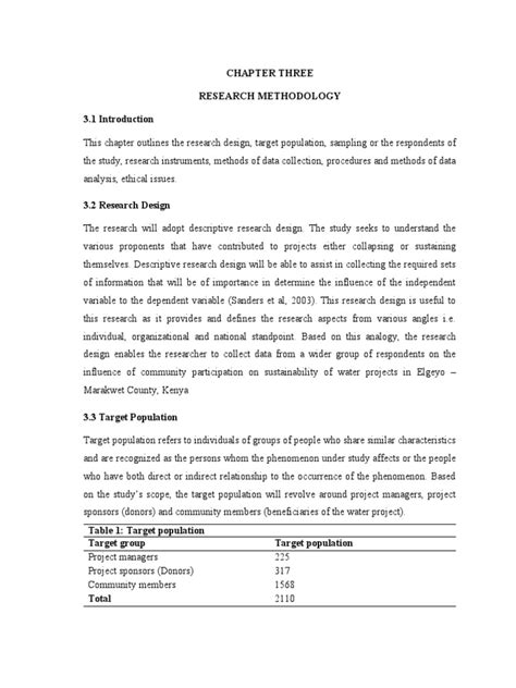 Chapter Three Pdf Statistics Sampling Statistics