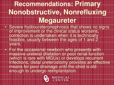 Ppt Megaureter Definition And Classification In Pediatrics