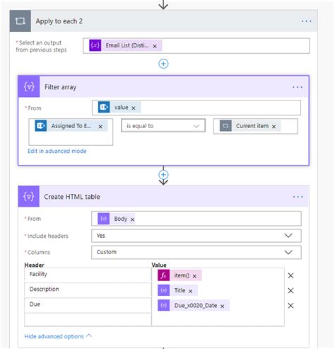 solved referencing a value as part of an html table power platform community