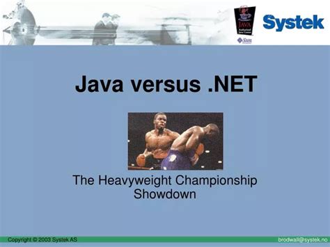 Ppt Java Versus Net Powerpoint Presentation Free Download Id5790193