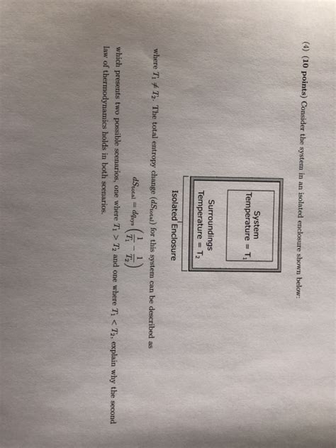 Solved Points Consider The System In An Isolated Chegg