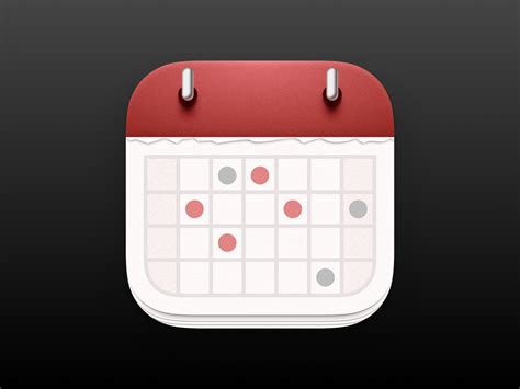 Calendar App Icon For Ios And Macos