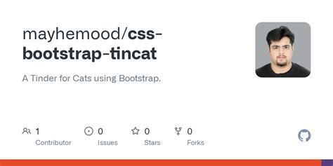 Github Mayhemoodcss Bootstrap Tincat A Tinder For Cats Using Bootstrap