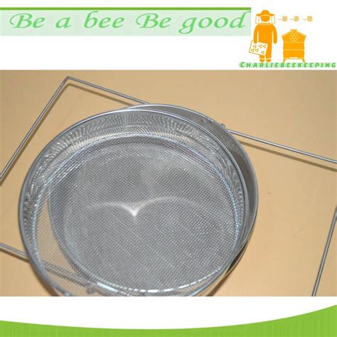 Badu Bg Цедка за мед от неръждаема стомана 304 2 слоя високоефективни филтри за мед двойни