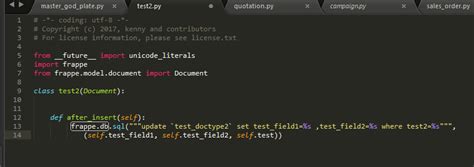 Problem On Frappe Db Sql Customization Frappe Forum