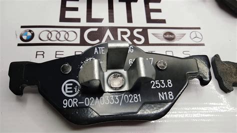 Pastillas Traseras Bmw Elite Cars Repuestos Oem 34216774692
