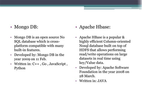 Big Data Open Source Technologies Pptx Databases Computer